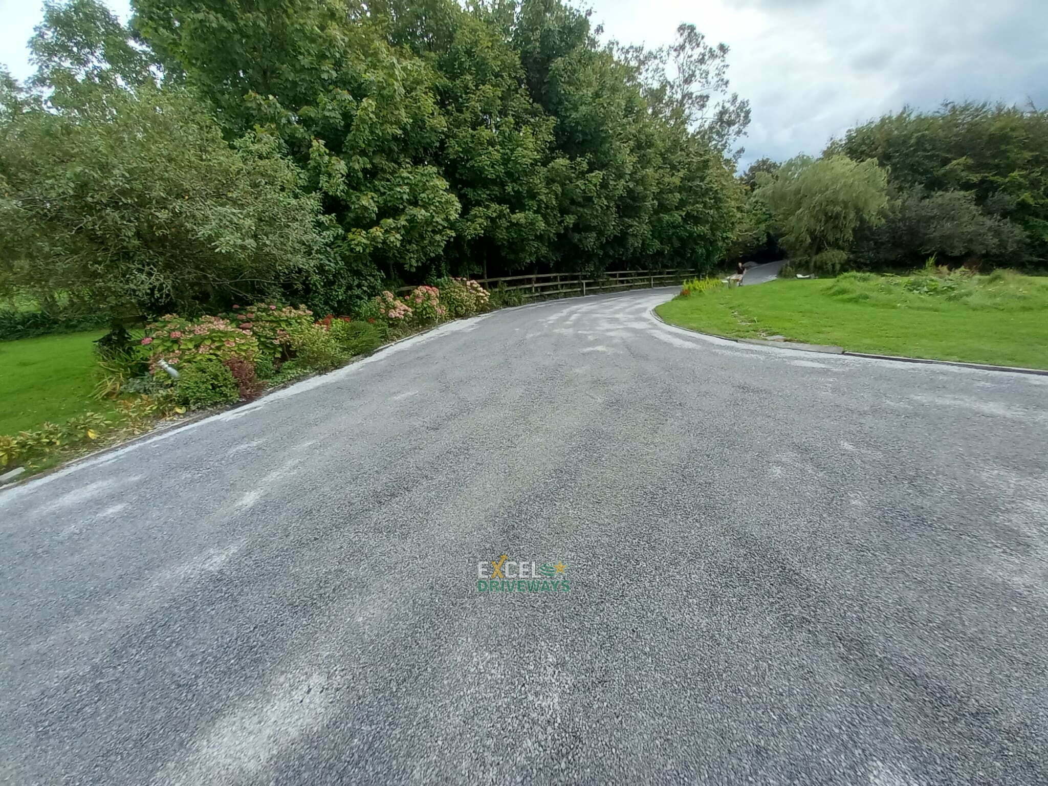Large Tar and Chip Driveway in Carrigaline, Cork - Excel Driveways