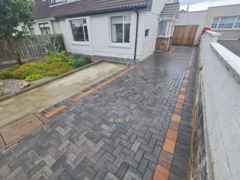 Charcoal Block Paved Driveway in Douglas, Co. Cork - Excel Driveways