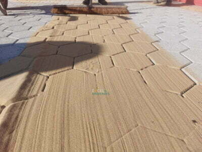 Paved Driveway with Kilsaran Hexo Blocks in Mahon, Co. Cork - Excel Driveways