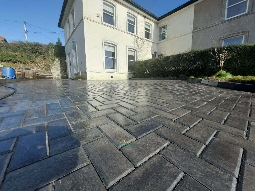Slate Grey Block Paved Driveway in Middleton, Co. Cork - Excel Driveways