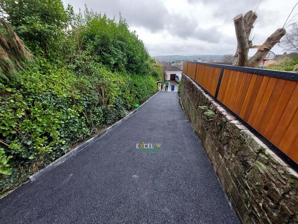 Open Course Asphalt Driveway in Cork City - Excel Driveways