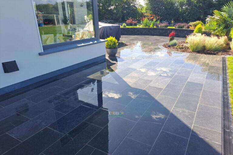 Tar and Chip Driveway with Limestone Patio in Watergrasshill, Co. Cork ...