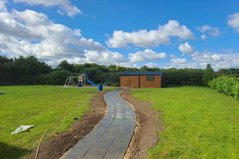 Tar and Chip Driveway with Limestone Patio in Watergrasshill, Co. Cork ...