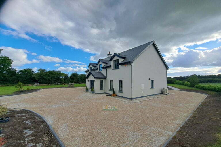 Tar and Chip Driveway with Limestone Patio in Watergrasshill, Co. Cork ...