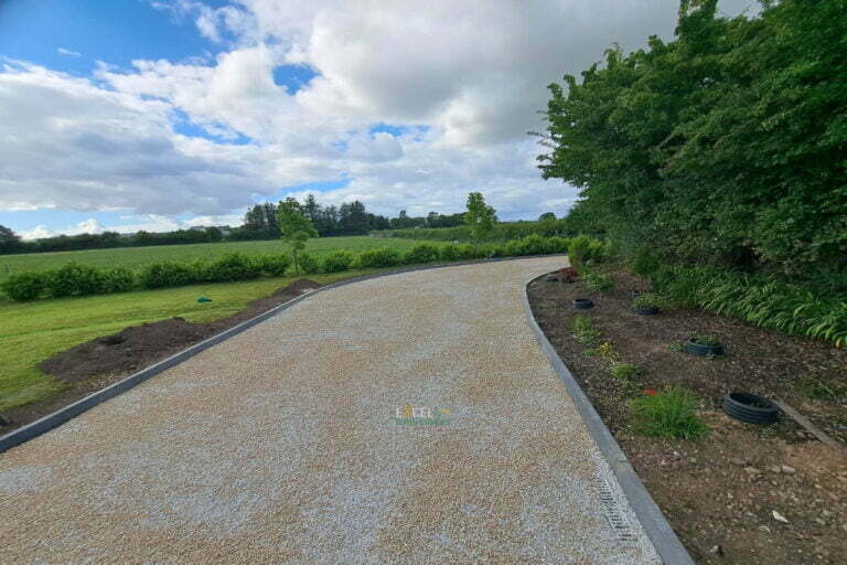 Tar and Chip Driveway with Limestone Patio in Watergrasshill, Co. Cork ...