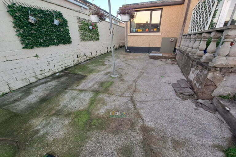Patio with Raised Terrace and Steps in Cork City - Excel Driveways