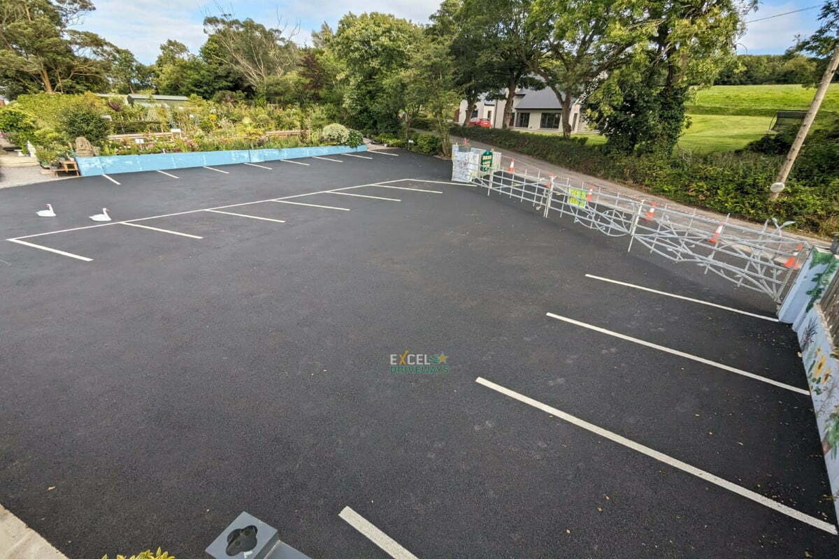 Asphalt Car Park for Deelish Garden Centre in Co. Cork - Excel Driveways